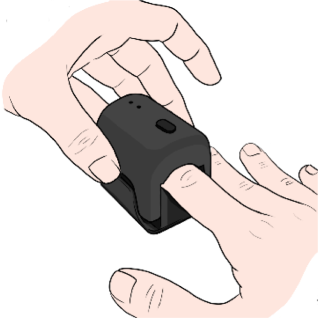 Cómo usar el dispositivo GLUCUBE en la medición
